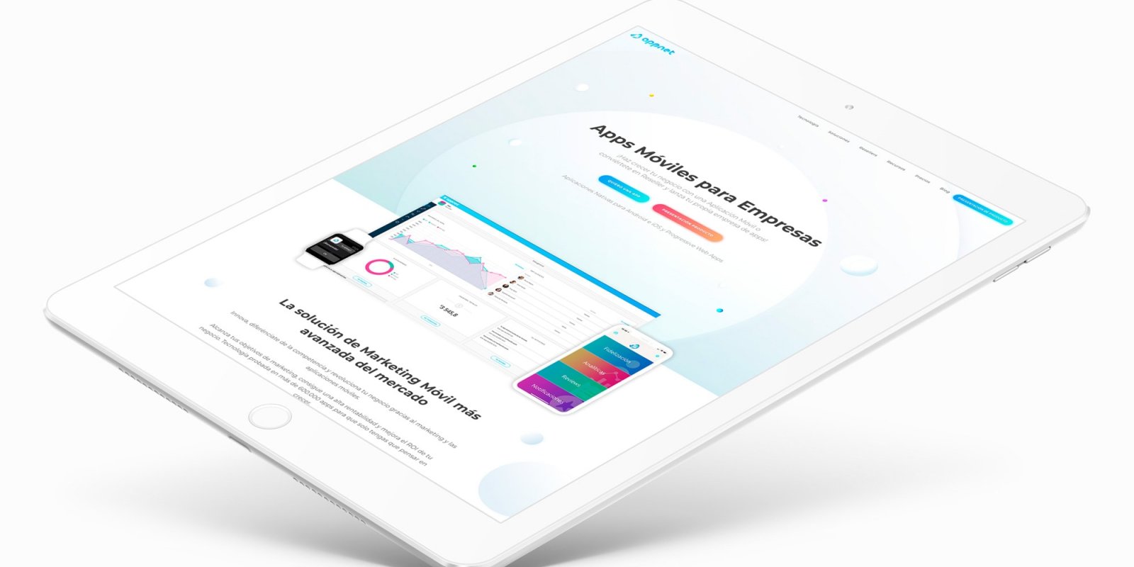Diseño Web y Maquetación RWD Tu-App.Net - TRAXEL STUDIO
